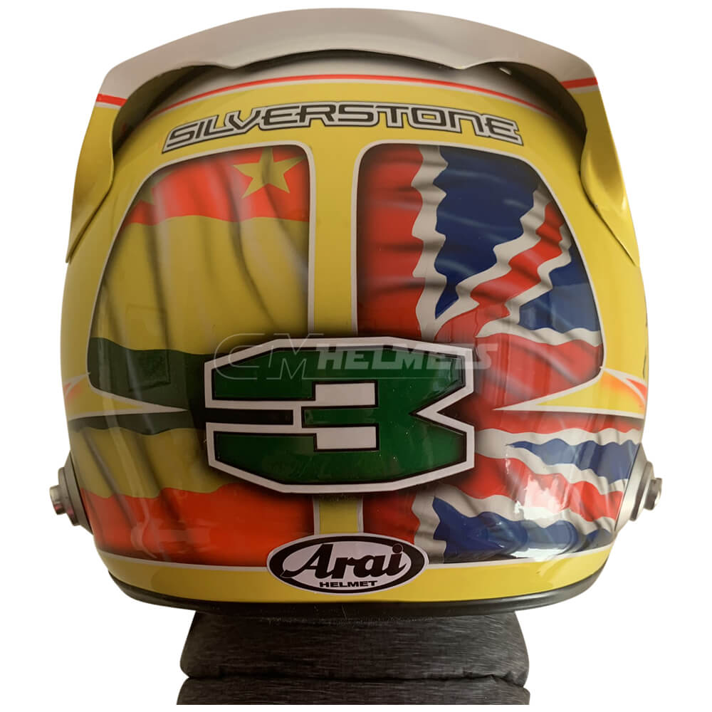 LEWIS HAMILTON 2011 SILVERSTONE GP F1 REPLICA HELMET FULL SIZE | CM Helmets