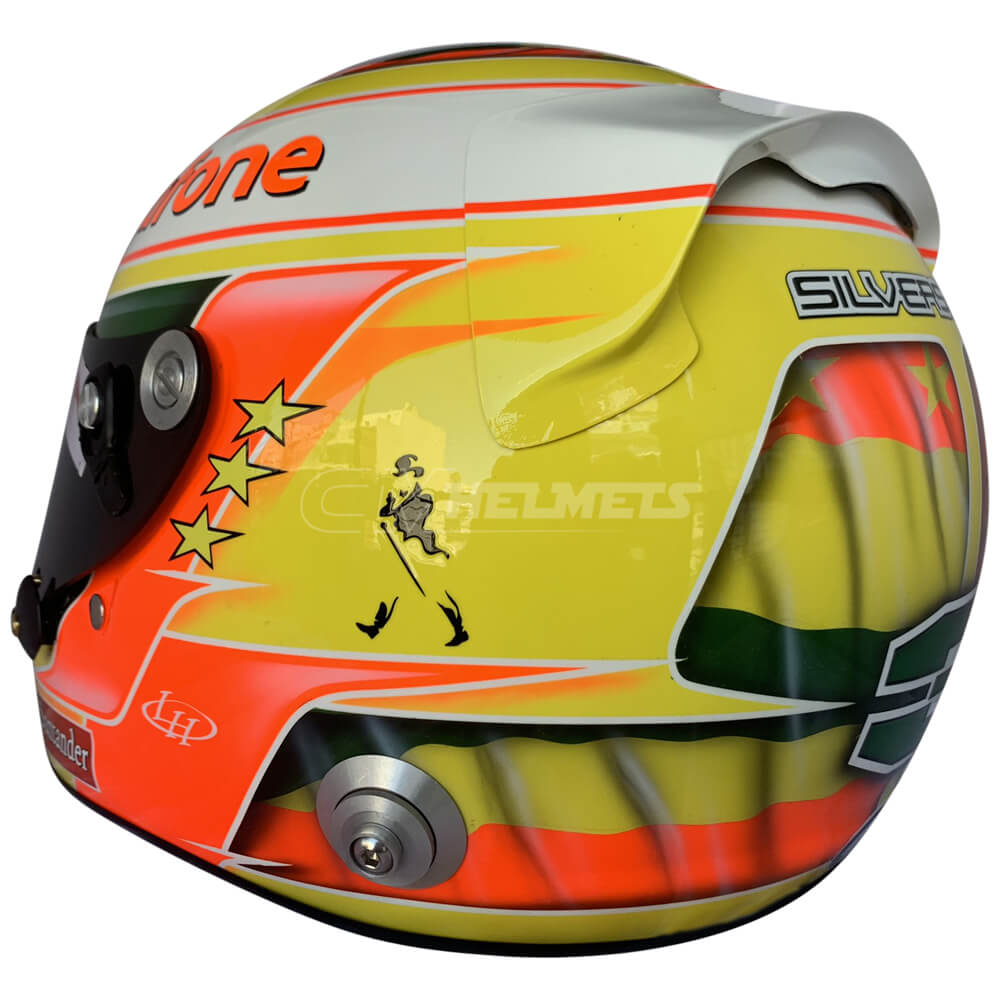 LEWIS HAMILTON 2011 SILVERSTONE GP F1 REPLICA HELMET FULL SIZE | CM Helmets