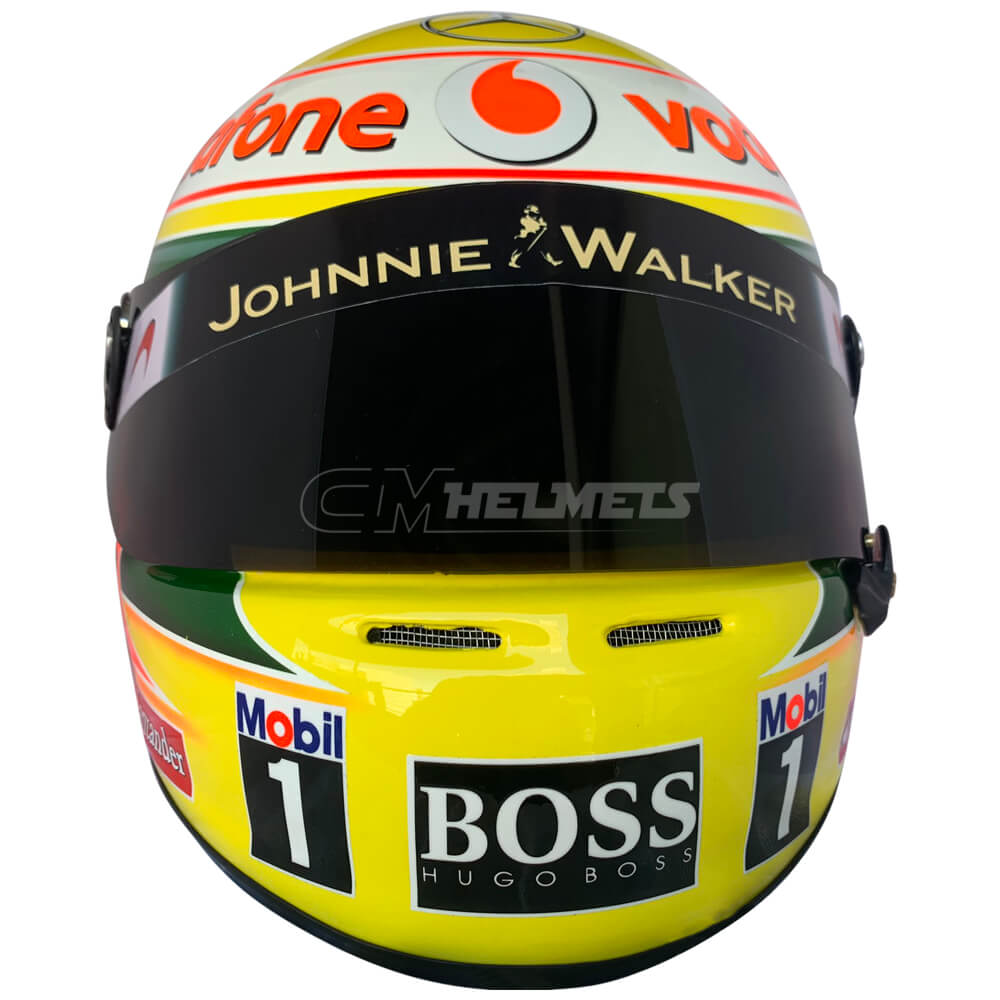 LEWIS HAMILTON 2011 SILVERSTONE GP F1 REPLICA HELMET FULL SIZE | CM Helmets