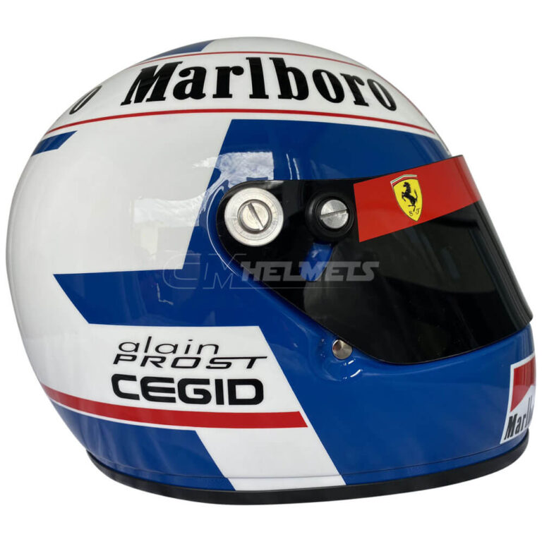 ALAIN PROST 1989 WORLD CHAMPION F1 REPLICA HELMET FULL SIZE | CM Helmets