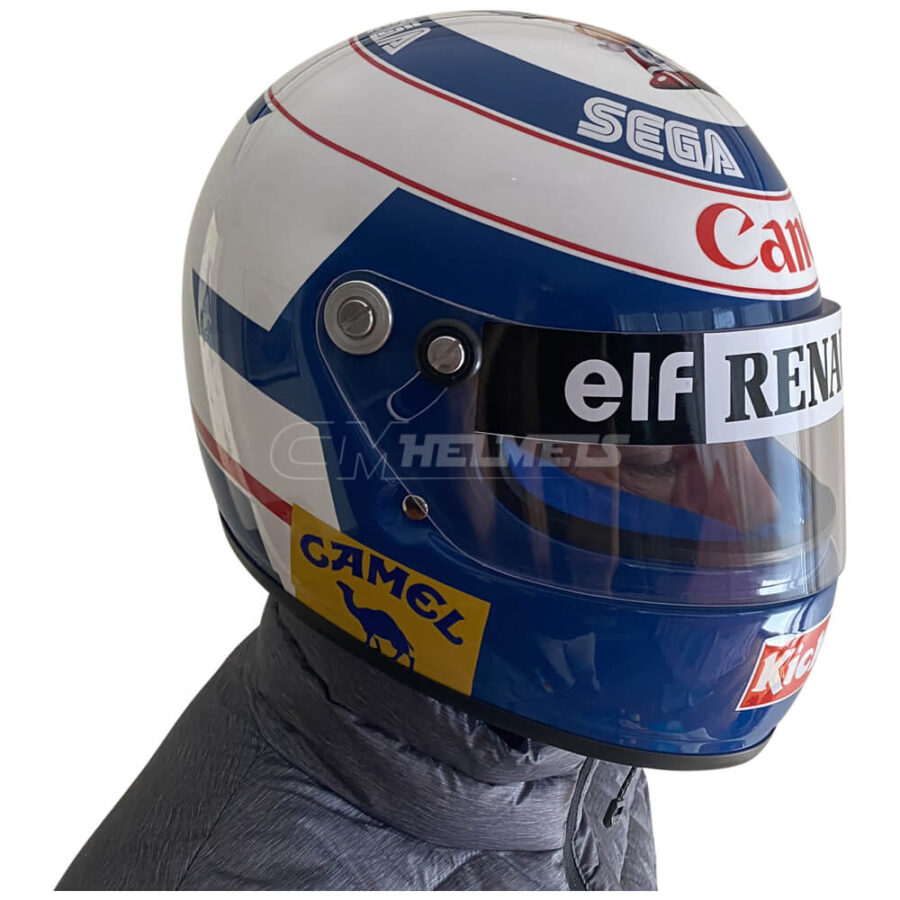 ALAIN PROST 1989 WORLD CHAMPION F1 REPLICA HELMET FULL SIZE | CM Helmets