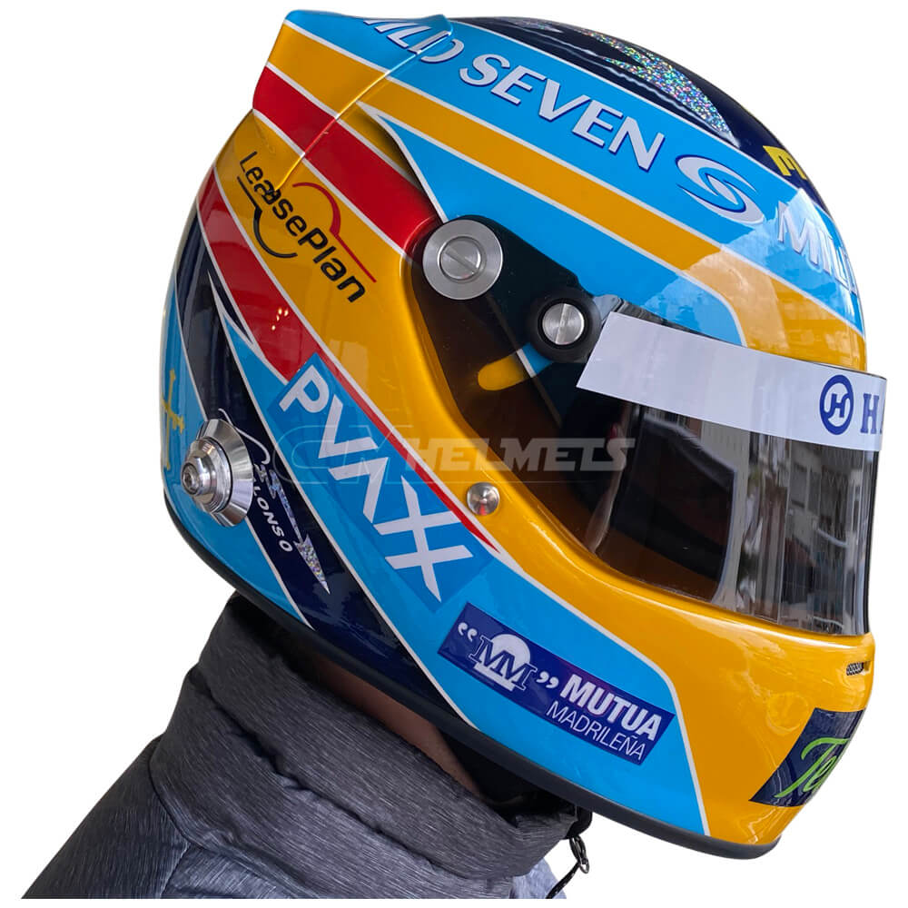 FERNANDO ALONSO 2006 WORLD CHAMPION MILD SEVEN F1 REPLICA HELMET FULL ...
