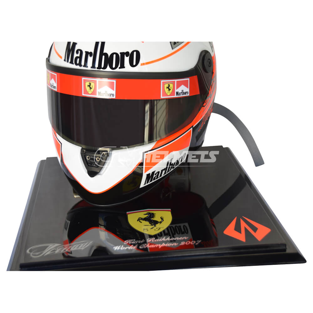 KIMI RAIKKONEN 2007 F1 REPLICA HELMET FULL SIZE | CM Helmets