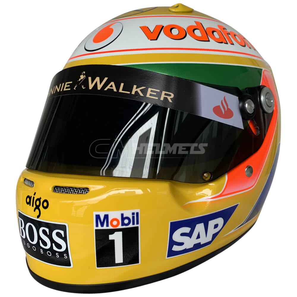 LEWIS HAMILTON 2008 F1 REPLICA HELMET FULL SIZE | CM Helmets