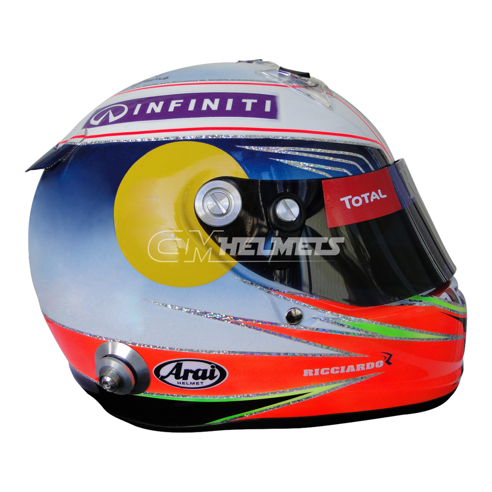 DANIEL RICCIARDO F1 Replica Helmets - CM Helmets