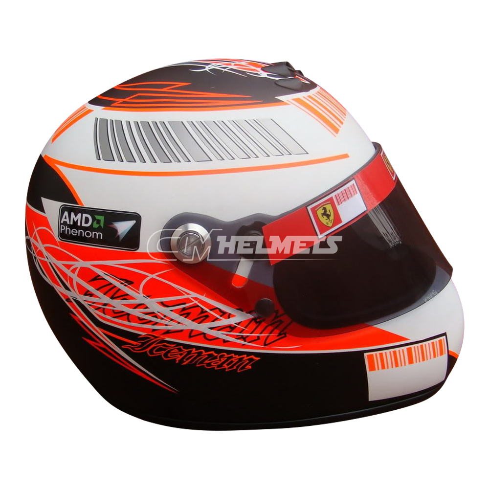 KIMI RAIKKONEN 2007 ISTANBUL GP F1 REPLICA HELMET FULL SIZE - CM Helmets