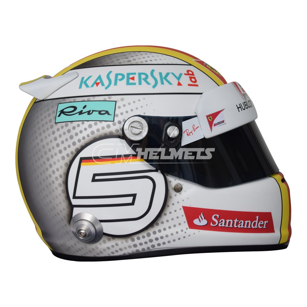 SEBASTIAN VETTEL 2017 SHANGHAI GP F1 REPLICA HELMET FULL SIZE | CM Helmets