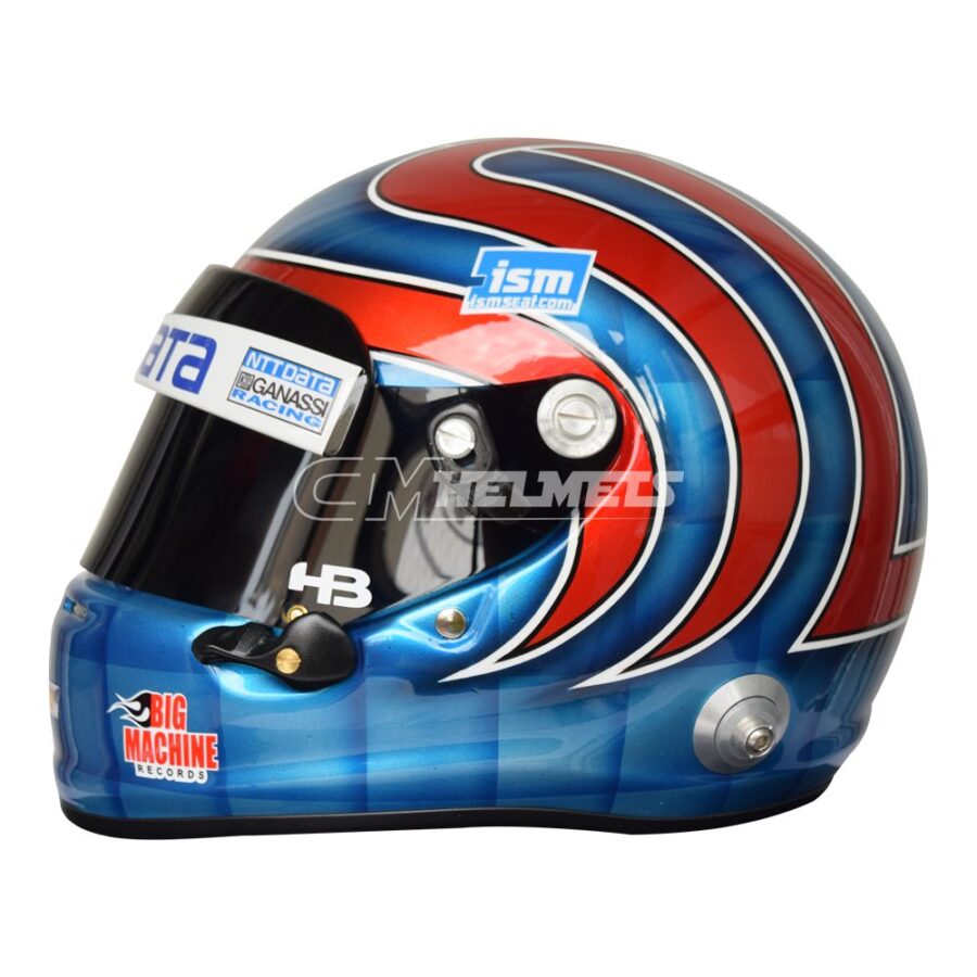 TONY KANAAN 2015 INDYCAR INDIANAPOLIS 500 REPLICA HELMET FULL SIZE - CM ...