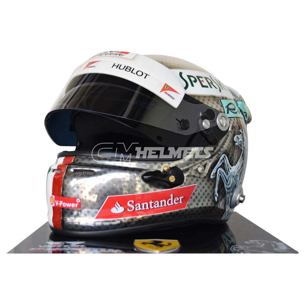 SEBASTIAN VETTEL 2017 ITALY MONZA GP F1 REPLICA HELMET FULL SIZE | CM ...