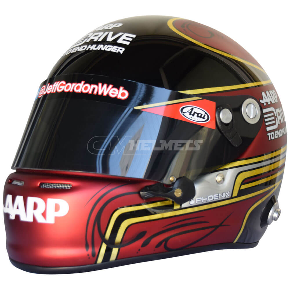 JEFF GORDON 2003 NASCAR RACING REPLICA HELMET WITH GOLDEN LEAVES | CM ...