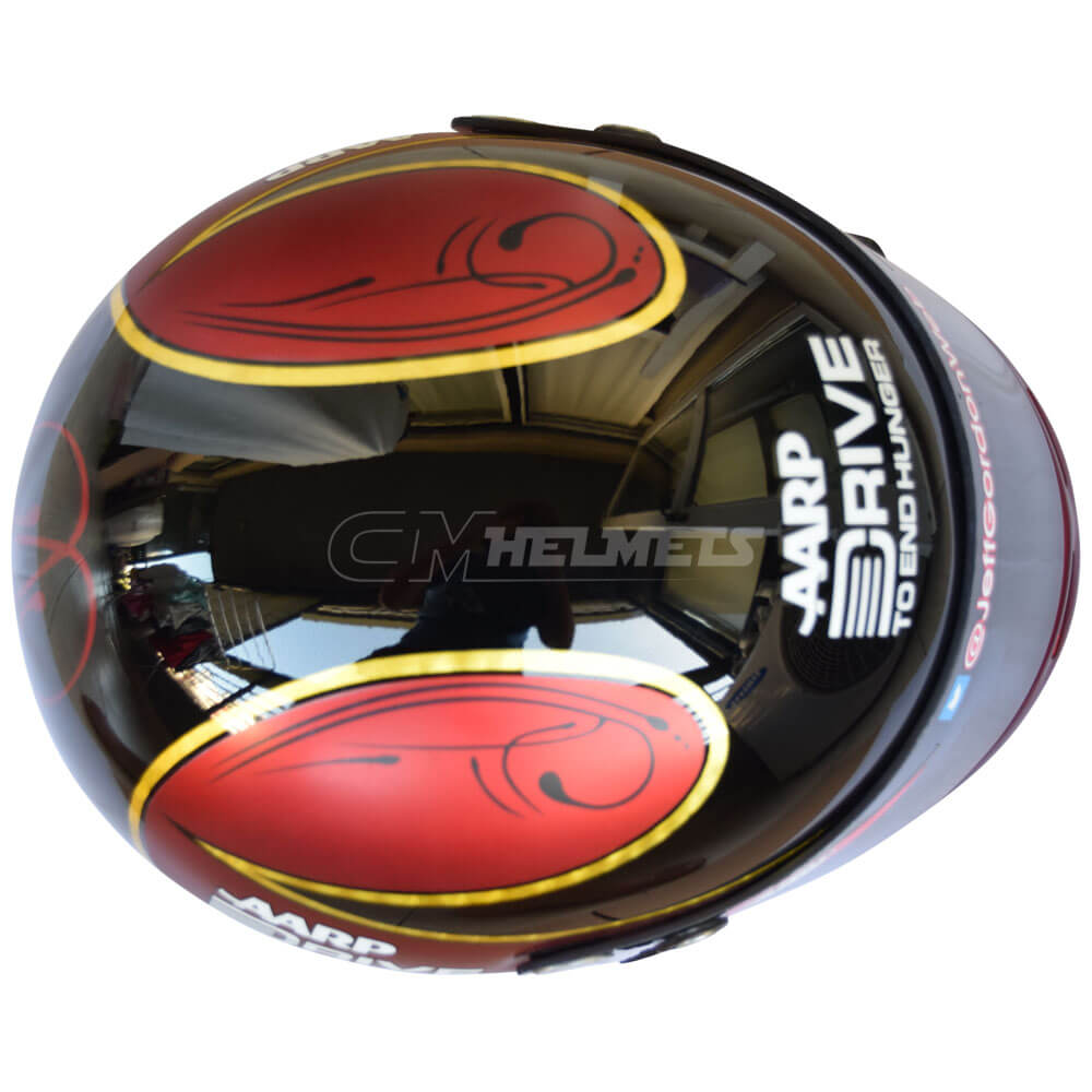 JEFF GORDON 2003 NASCAR RACING REPLICA HELMET WITH GOLDEN LEAVES | CM ...