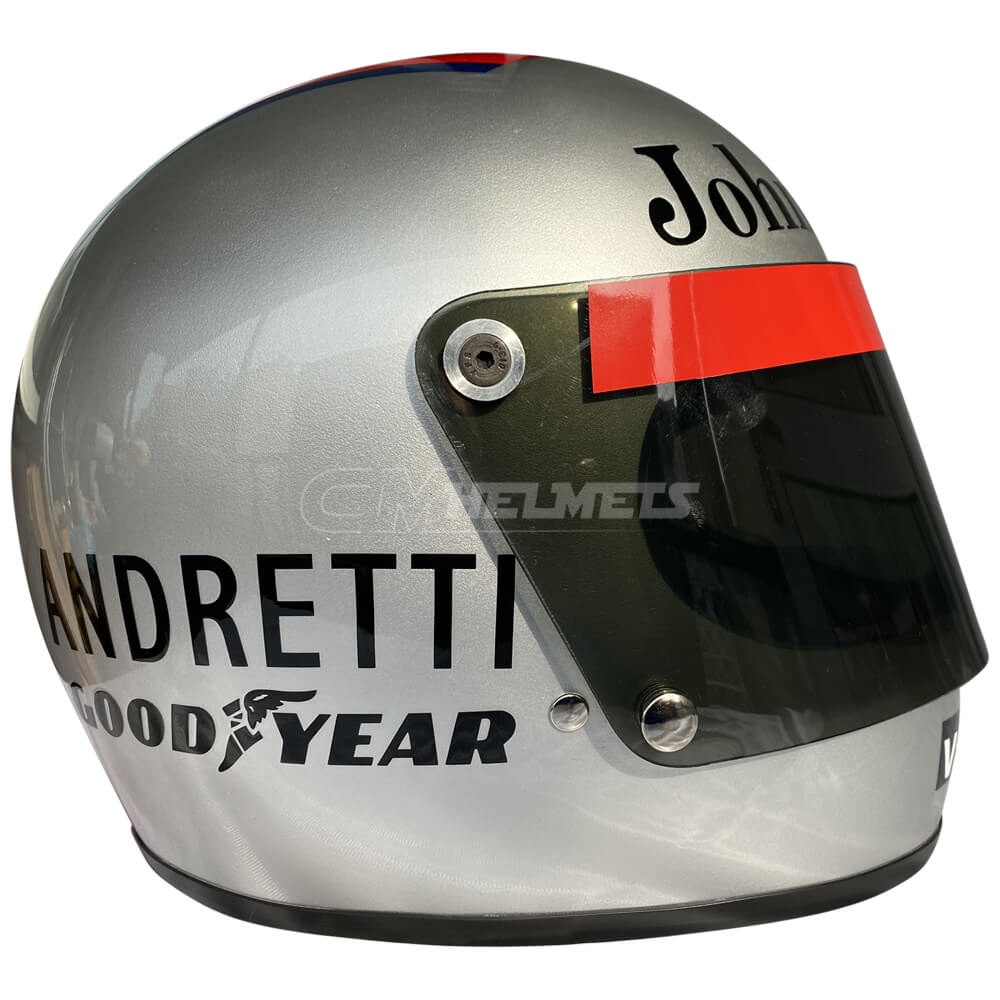 MARIO ANDRETTI 1978 WORLD CHAMPION F1 REPLICA HELMET FULL SIZE | CM Helmets