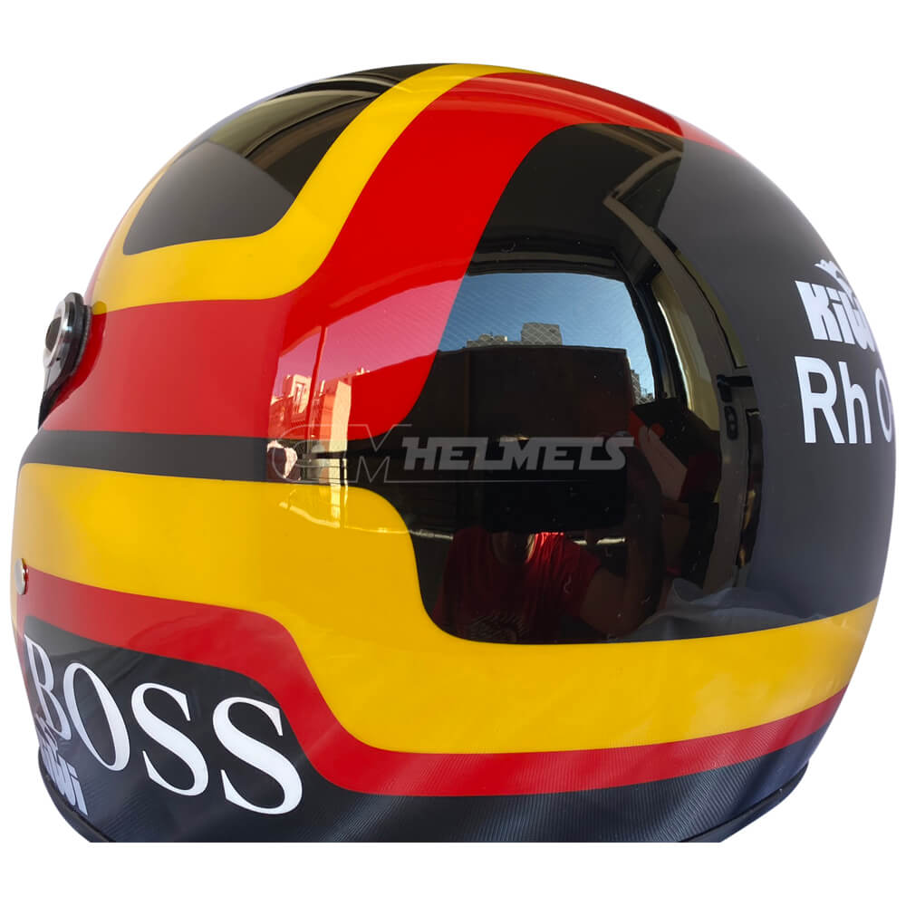 STEFAN BELLOF 1984 MONACO GP F1 REPLICA HELMET FULL SIZE | CM Helmets
