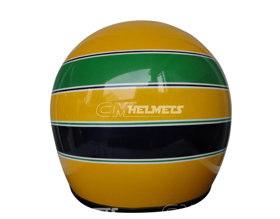 AYRTON SENNA 1990 RHEOS F1 REPLICA HELMET FULL SIZE - CM Helmets
