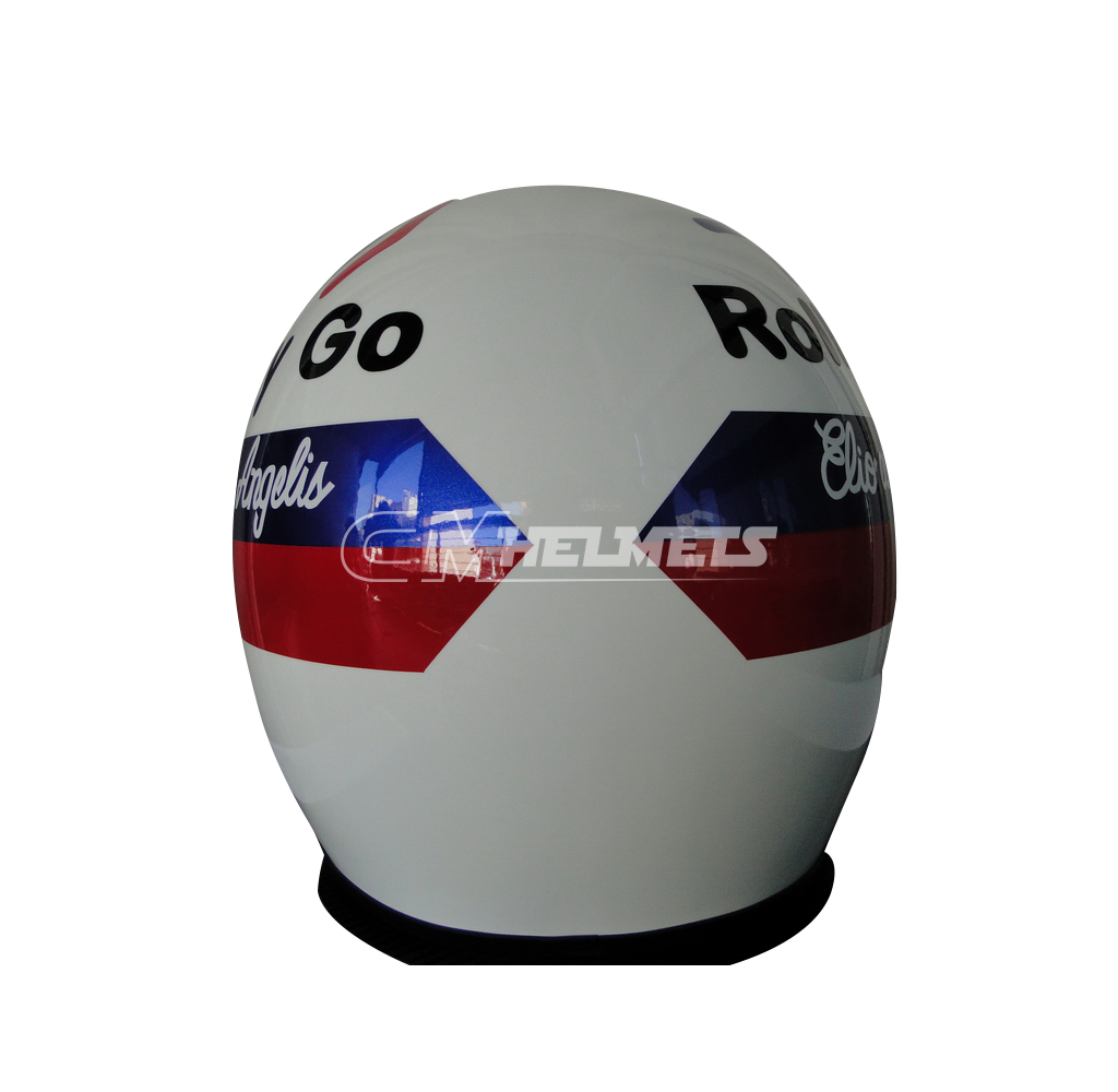 ELIO DE ANGELIS 1977 SIMPSON BANDIT F1 REPLICA HELMET FULL SIZE - CM ...