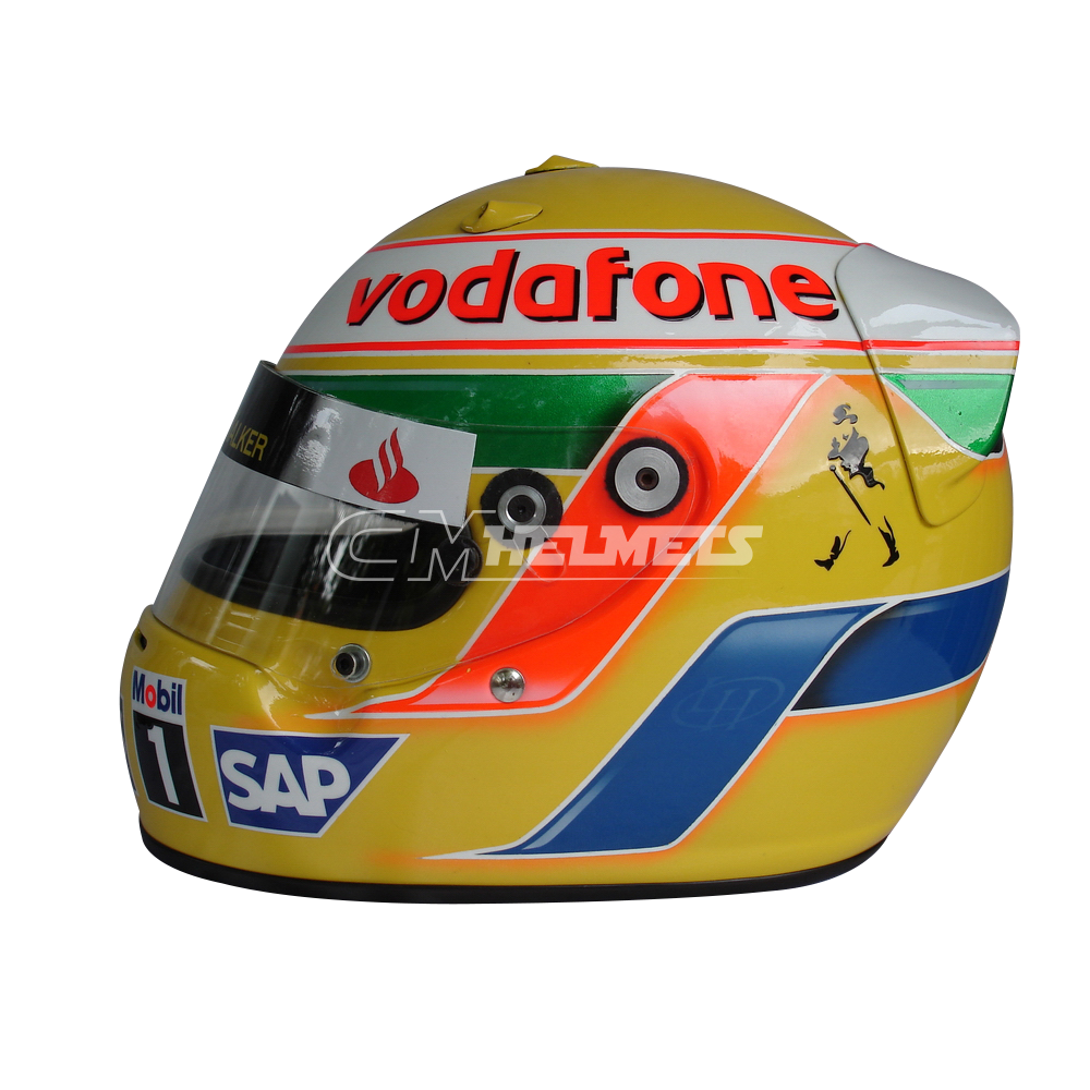 LEWIS HAMILTON 2008 F1 REPLICA HELMET FULL SIZE - CM Helmets