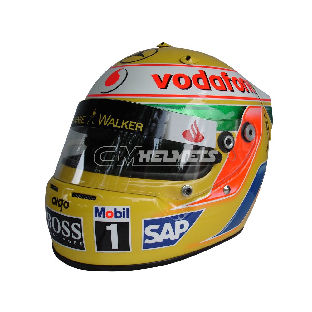 LEWIS HAMILTON 2008 F1 REPLICA HELMET FULL SIZE | CM Helmets