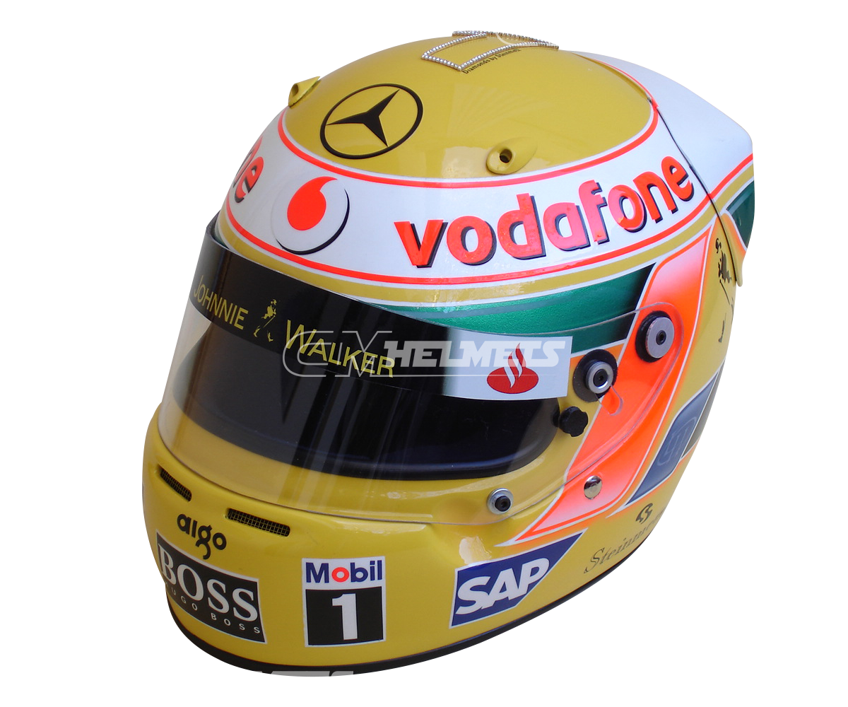 LEWIS HAMILTON 2009 MONACO GP DIAMOND EDITION F1 REPLICA HELMET FULL ...