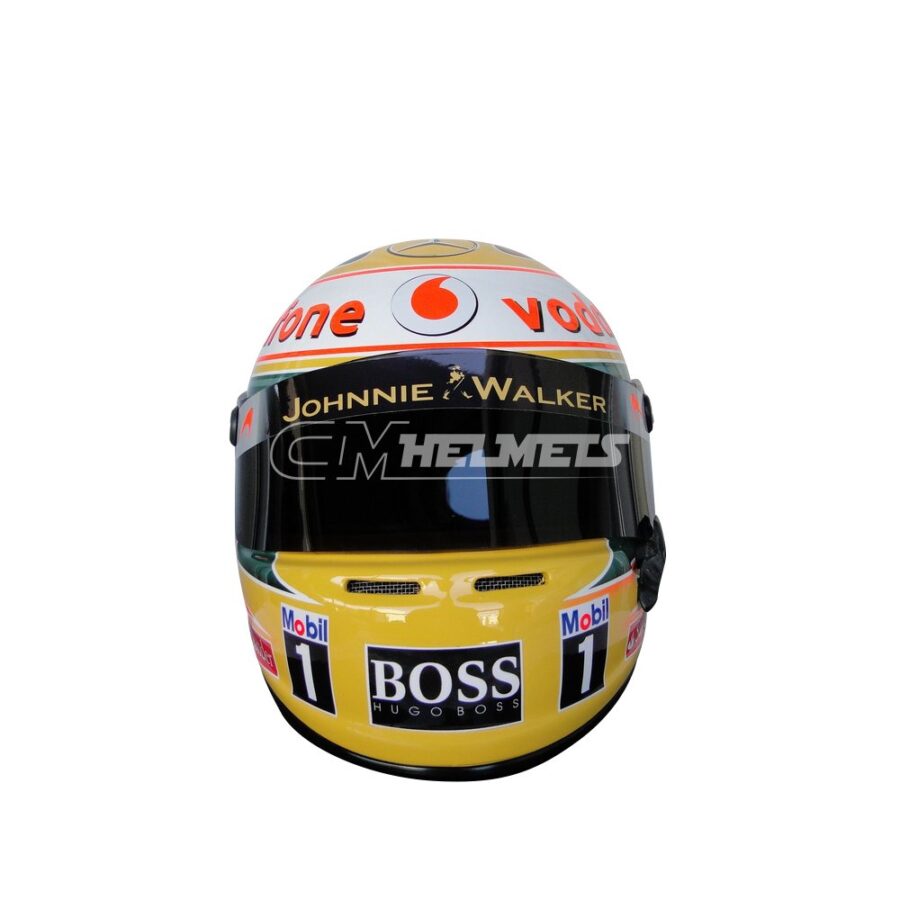 LEWIS HAMILTON 2011 SILVERSTONE GP F1 REPLICA HELMET FULL SIZE - CM Helmets