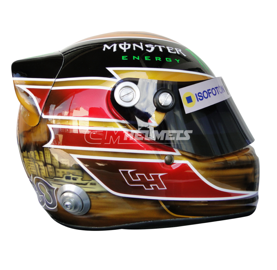 LEWIS HAMILTON 2013 MONACO GP F1 REPLICA HELMET FULL SIZE - CM Helmets