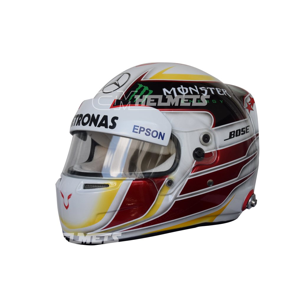 LEWIS HAMILTON 2015 NEW DESIGN F1 REPLICA HELMET FULL SIZE | CM Helmets