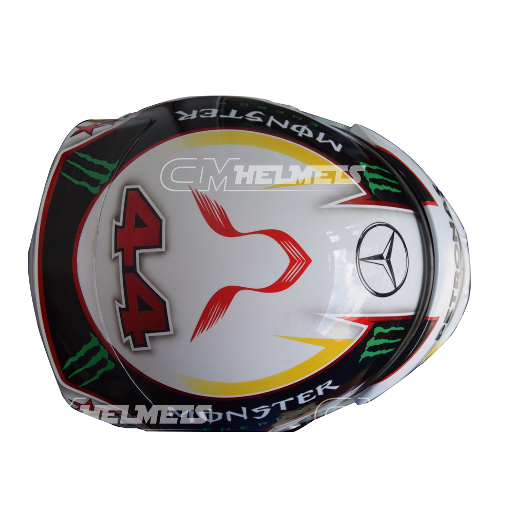 LEWIS HAMILTON 2015 NEW DESIGN F1 REPLICA HELMET FULL SIZE - CM Helmets