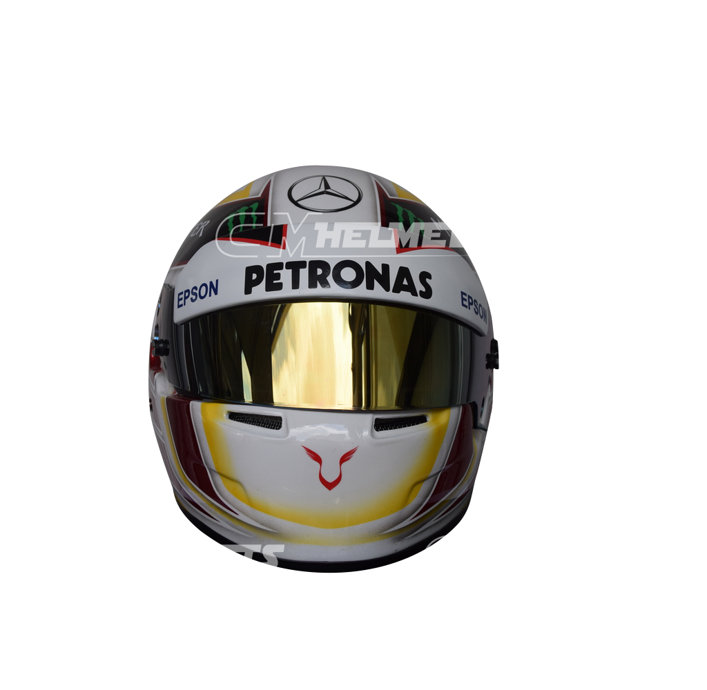 LEWIS HAMILTON 2015 SILVERSTONE GP F1 REPLICA HELMET FULL SIZE - CM Helmets