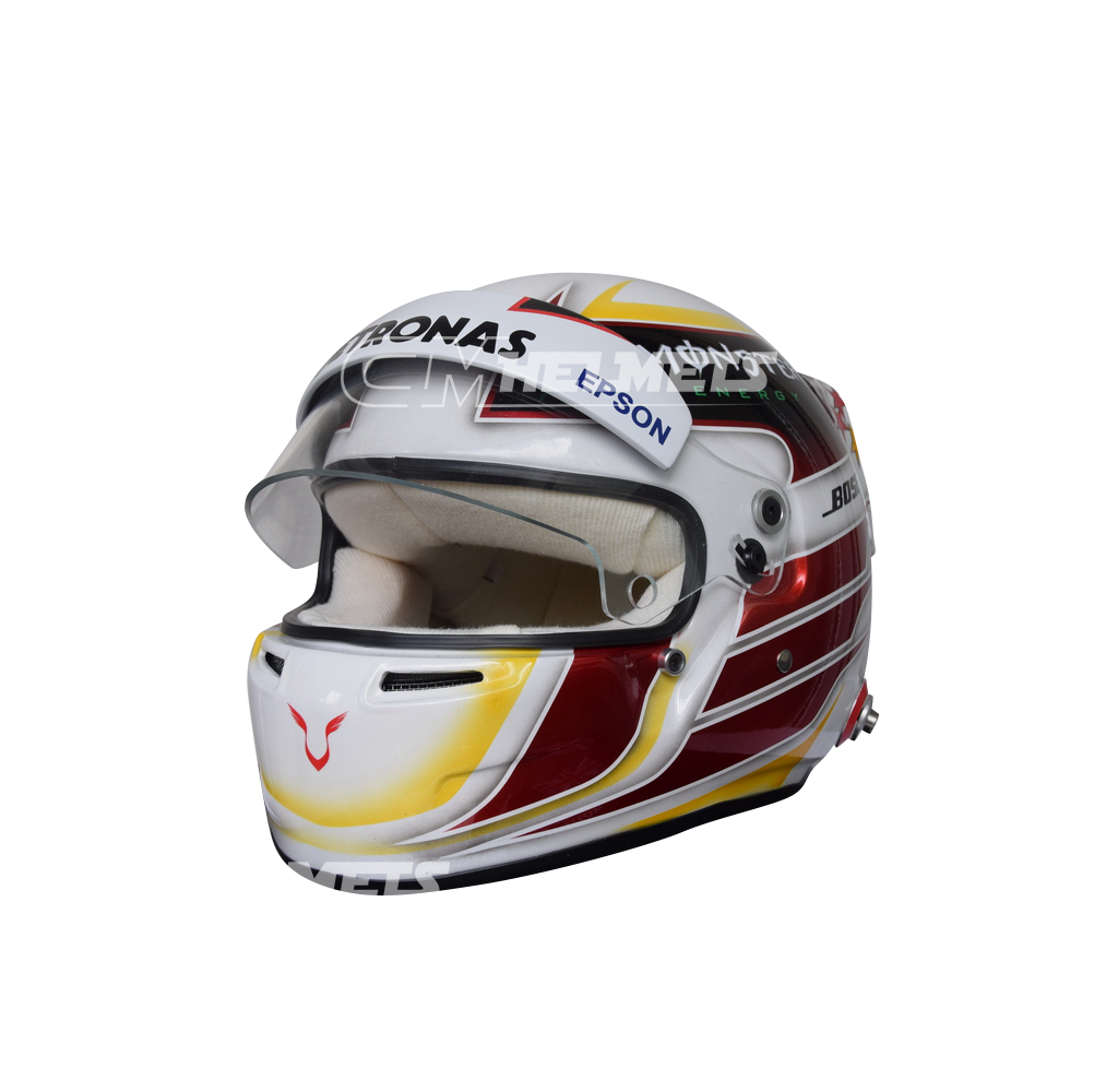 LEWIS HAMILTON 2015 WORLD CHAMPION F1 REPLICA HELMET FULL SIZE - CM Helmets