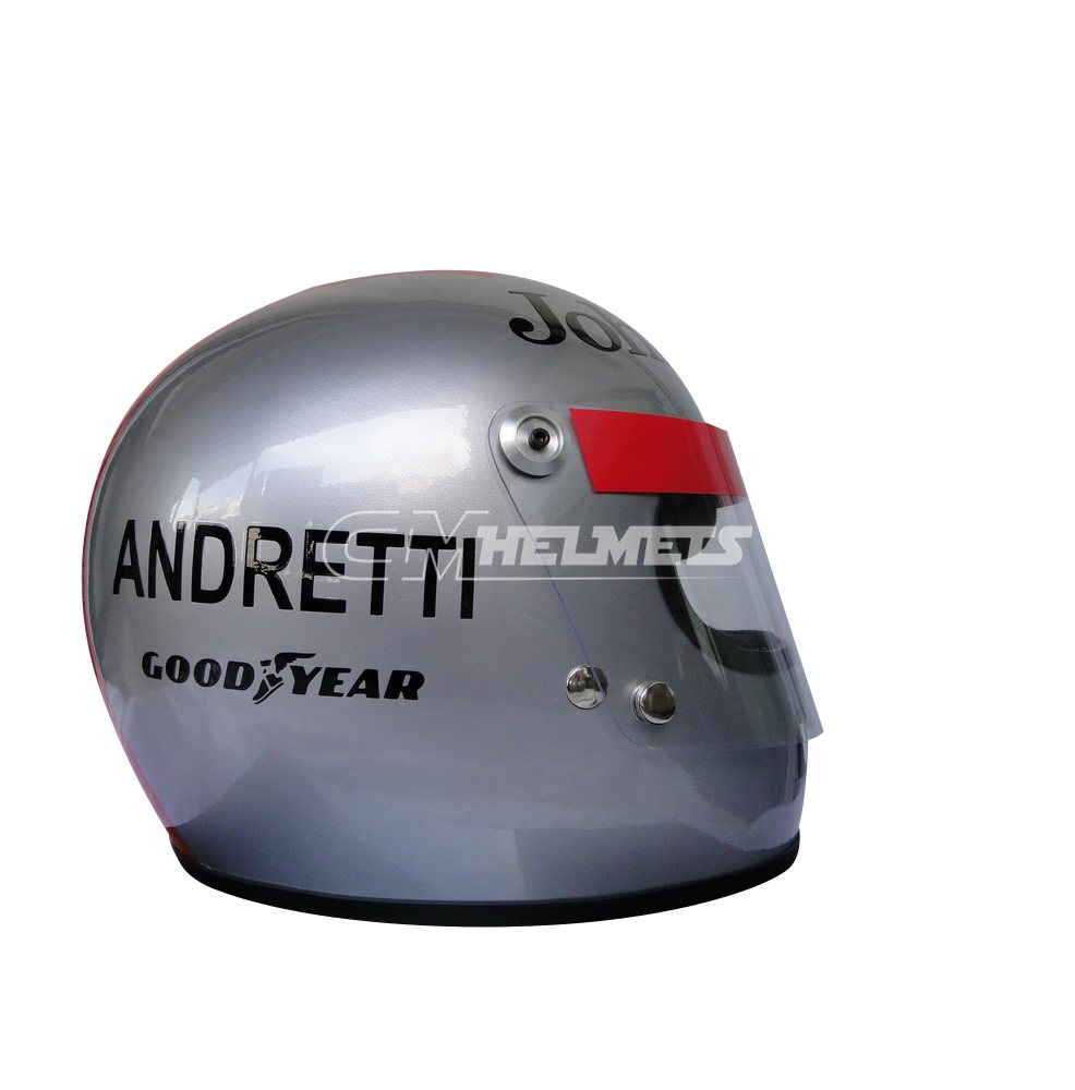 MARIO ANDRETTI 1975 F1 REPLICA HELMET FULL SIZE - CM Helmets
