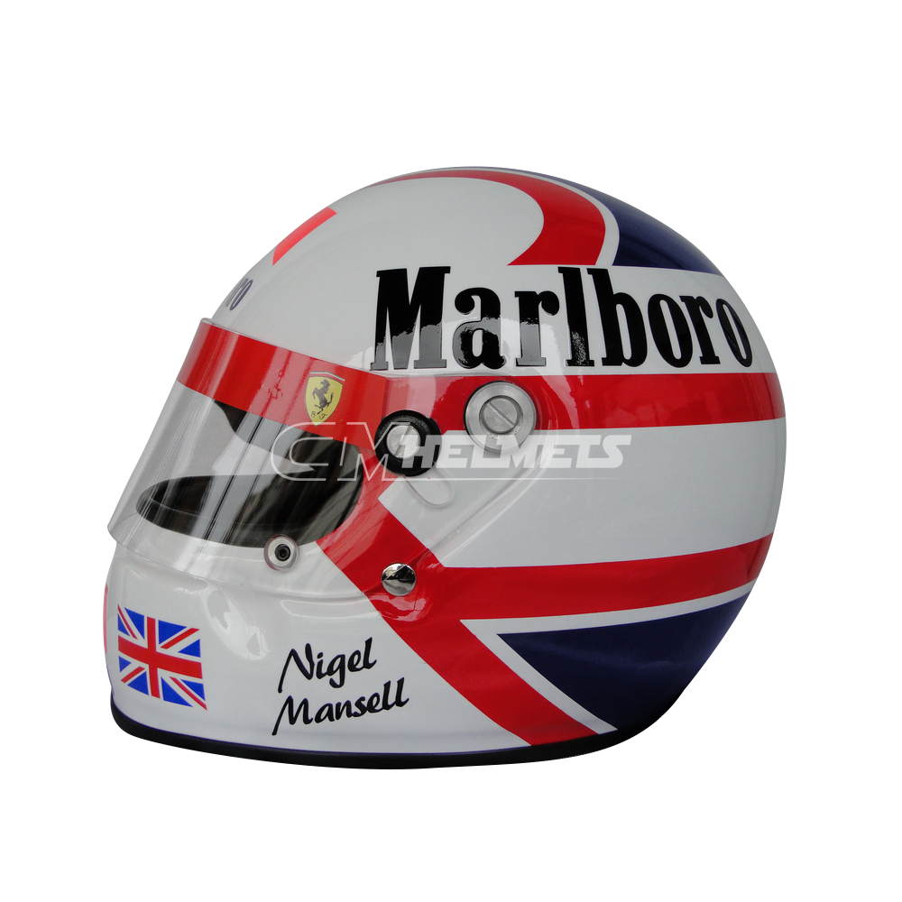 NIGEL MANSELL 1989-1990 F1 REPLICA HELMET FULL SIZE - CM Helmets