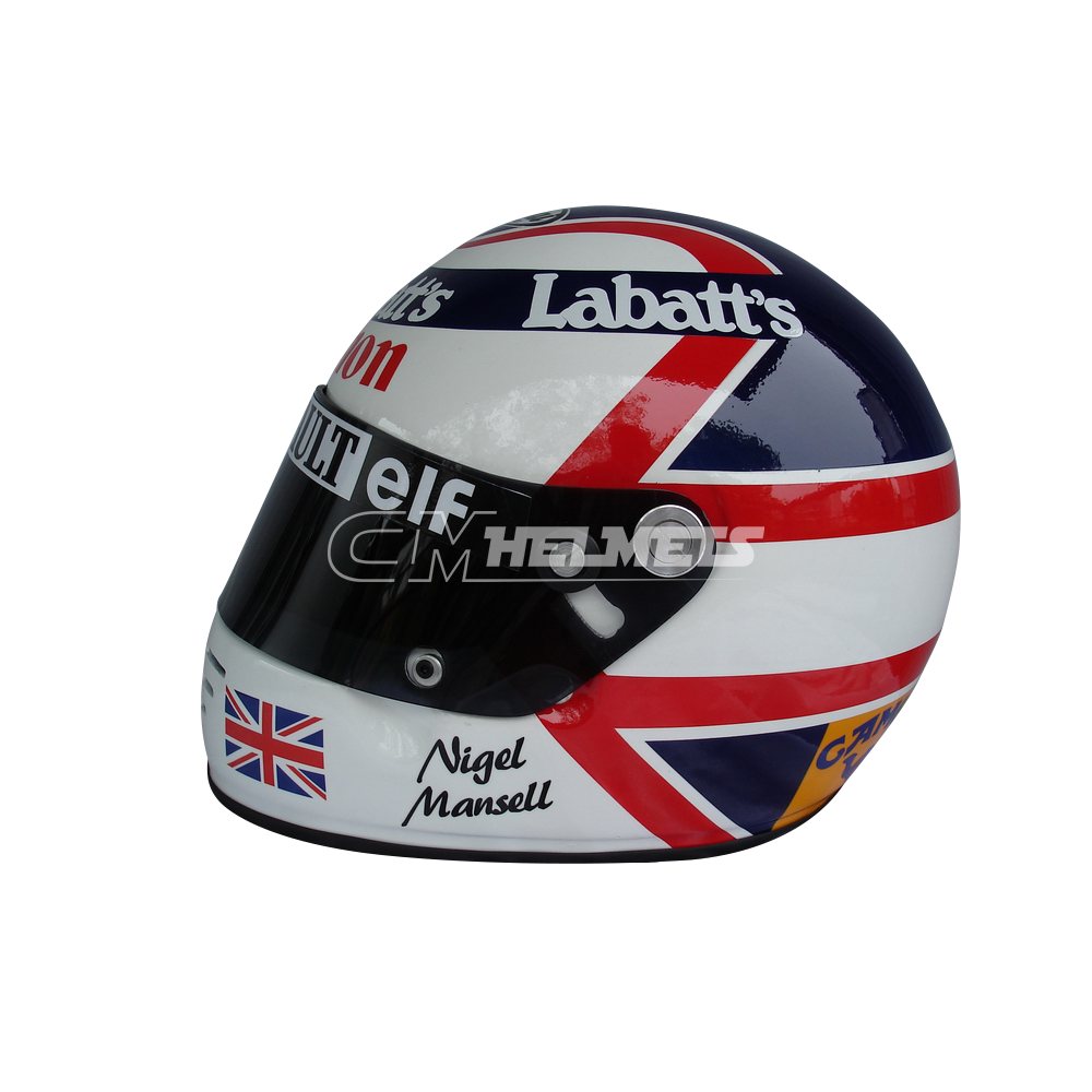 NIGEL MANSELL 1991 F1 REPLICA HELMET FULL SIZE | CM Helmets